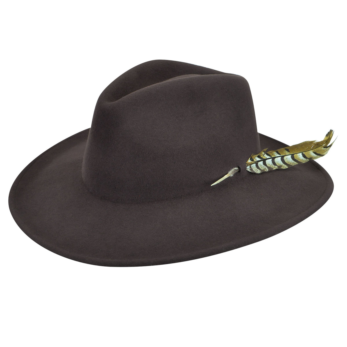 Renegade Calico Wool Felt Western Hat – Fedoras.com