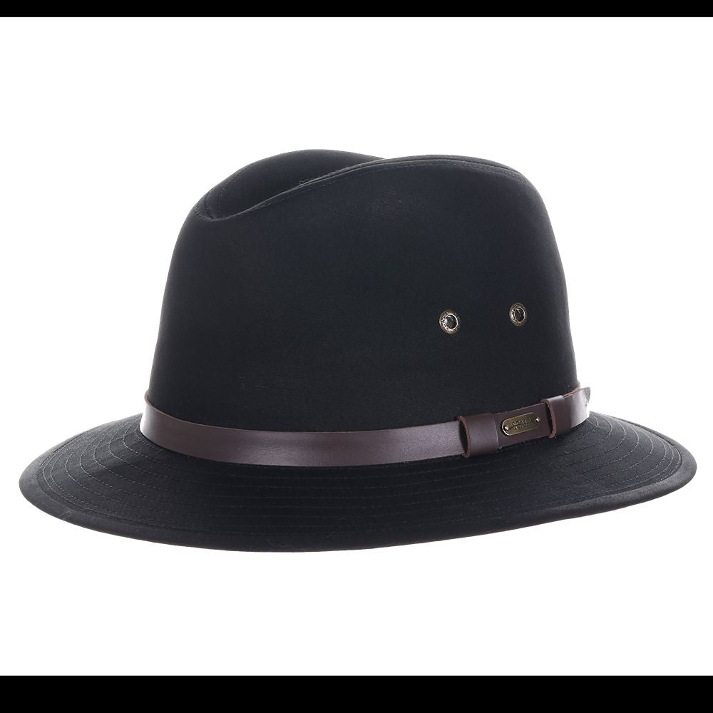 Scala Gable Cotton Fedora Hat – Fedoras.com