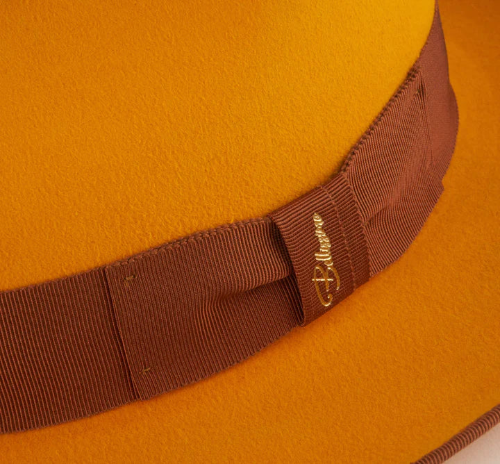 Bellissimo Fox Fedora - Sunset Orange – Fedoras.com