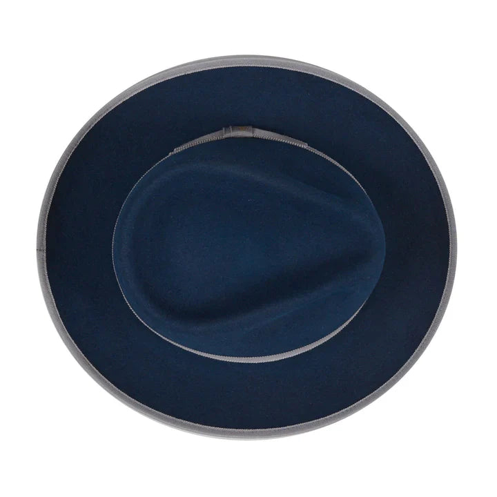 Bellissimo Duke Fedora - Sapphire Blue – Fedoras.com