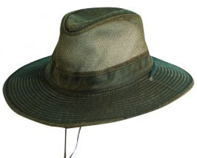 DPC Outdoor Weathered Cotton Vented Outback Hat – Fedoras.com