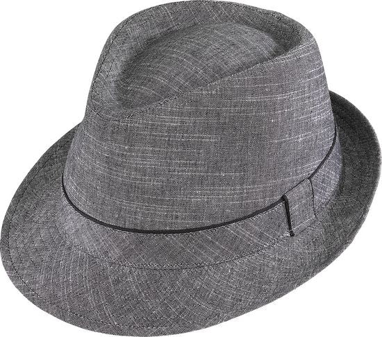 Henschel Linen/Cotton Blend Fedora – Fedoras.com