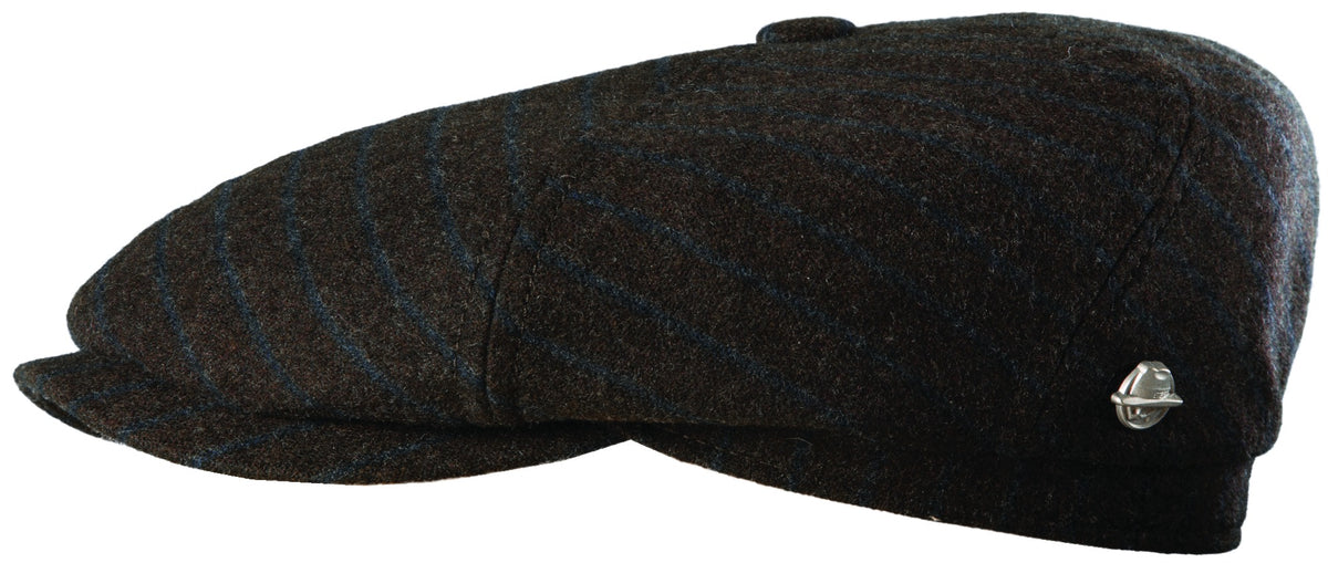 Stetson Cutler Wool Blend Paneled Cap – Fedoras.com
