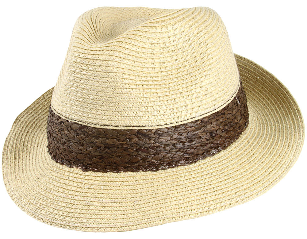 Coronado Straw Fedora – Fedoras.com