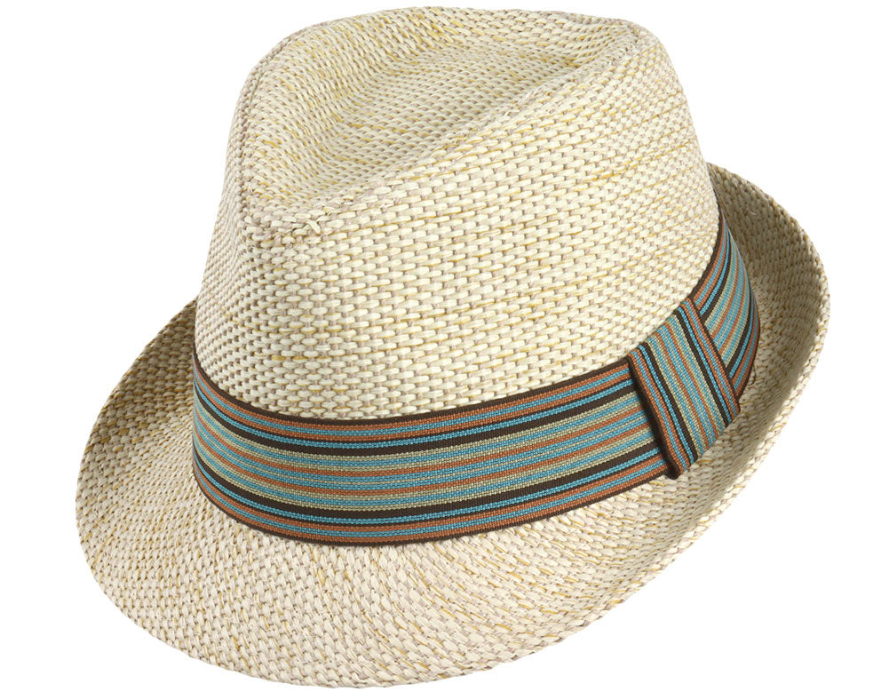Newport Woven Straw Fedora – Fedoras.com
