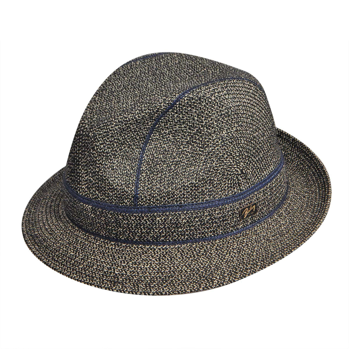 Bailey of Hollywood Bendrix Striped Braid Fedora – Fedoras.com