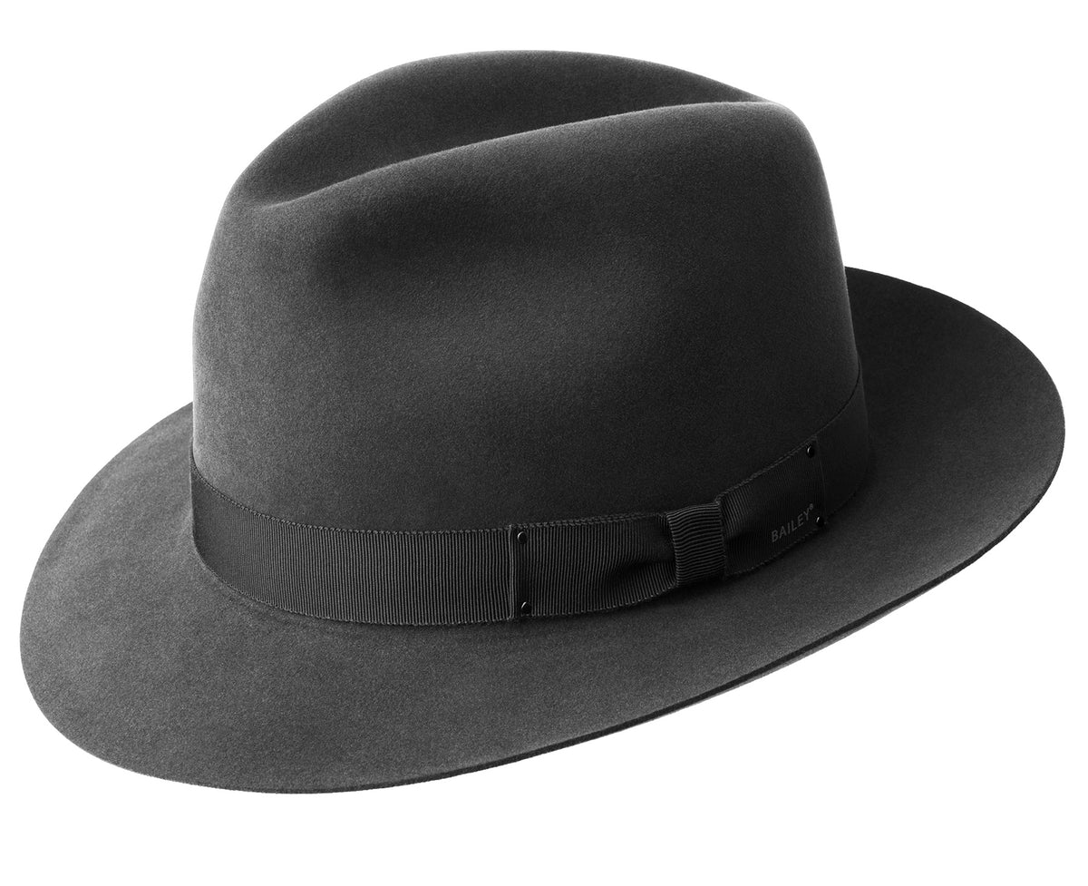 Bailey of Hollywood Draper III Fur Felt Fedora Hat – Fedoras.com