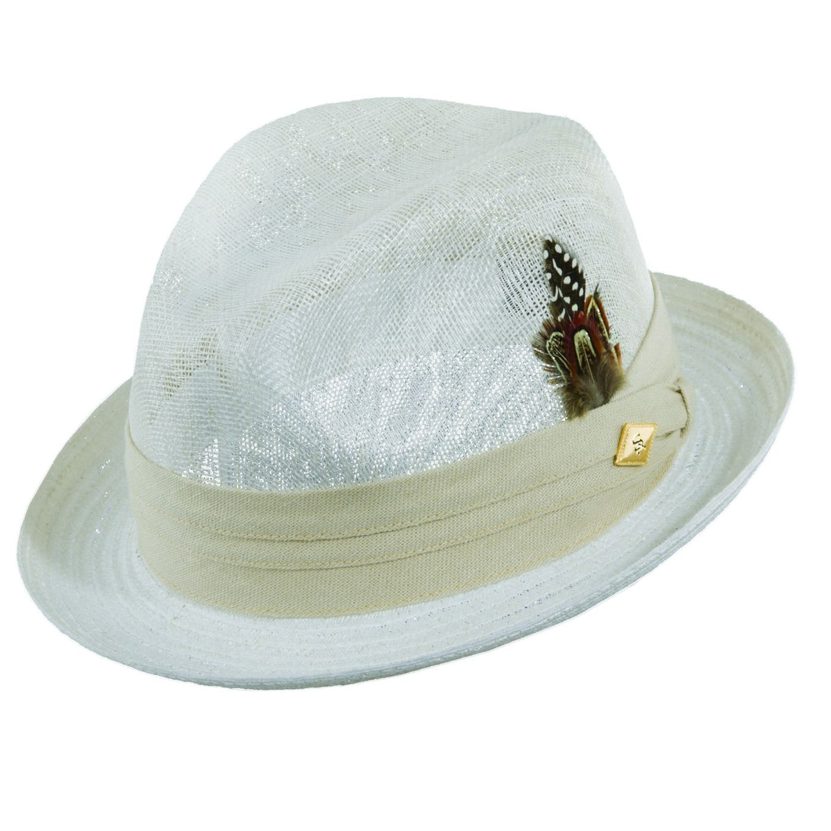 Stacy Adams Pinch Front Vent Braid Fedora – Fedoras.com