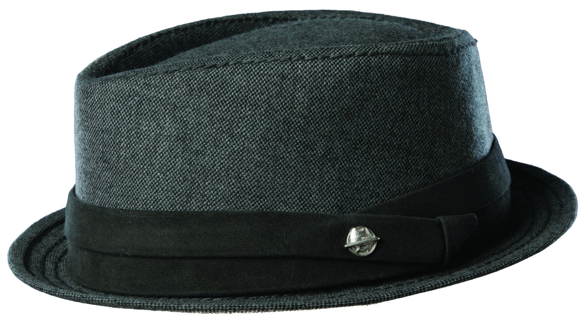 Stetson Grey Wool Fedora Hat – Fedoras.com