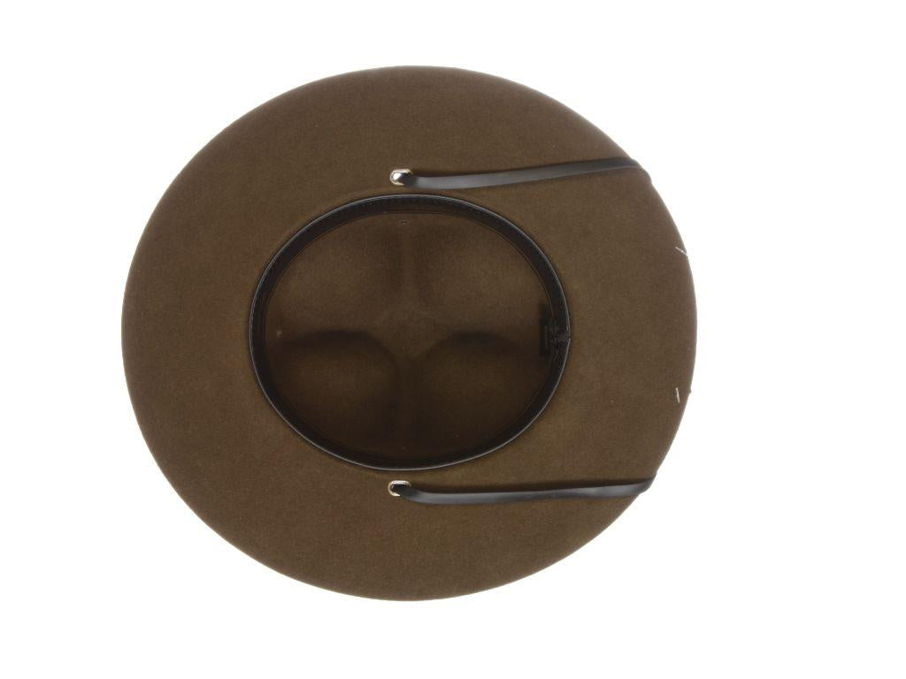 Scala Pepperell Premium Wool Felt Campaign Hat – Fedoras.com