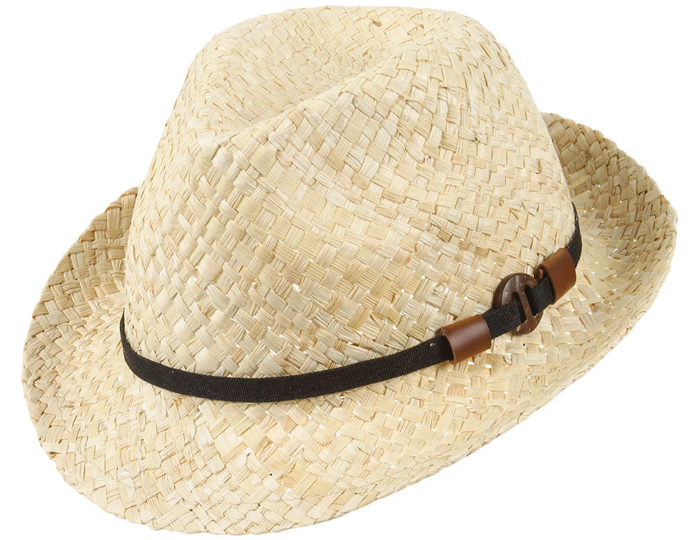 Sonoma Woven Straw Fedora – Fedoras.com