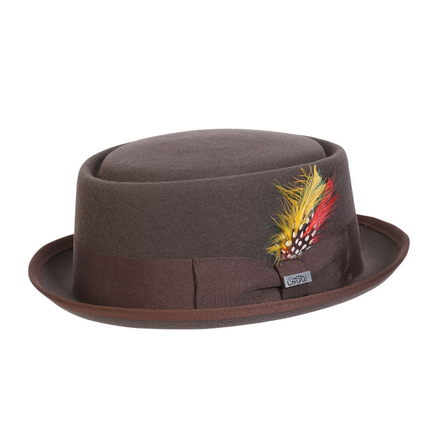 Conner Mumford Wool Pork Pie – Fedoras.com