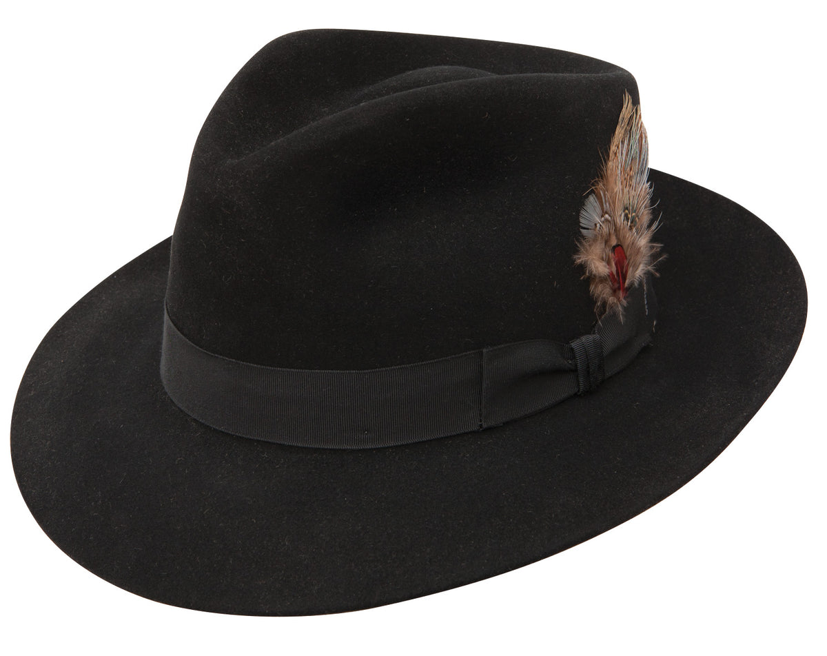 Stetson Chatham Teardrop Crown Fedora – Fedoras.com