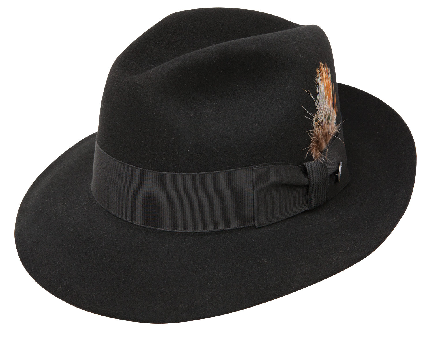 Stetson Temple Fur Felt Fedora – Fedoras.com